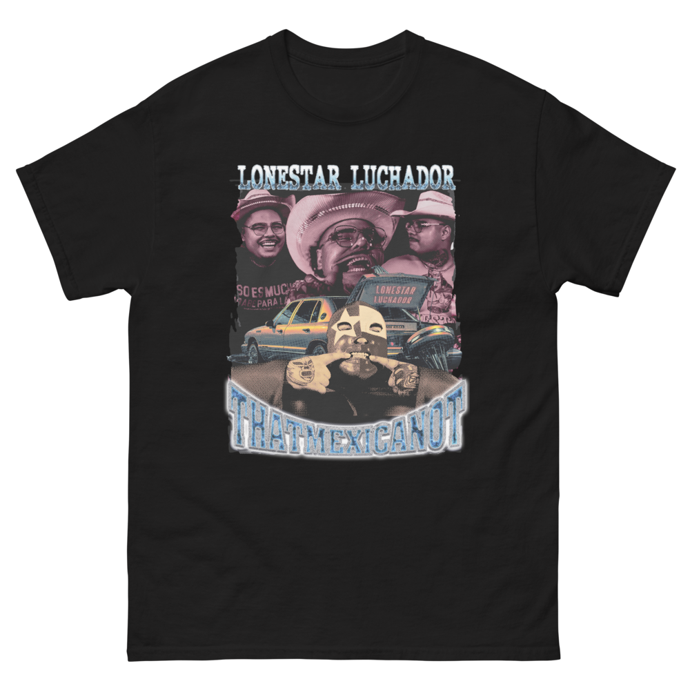 Lonestar Luchador T-Shirt - That Mexican OT Official Store